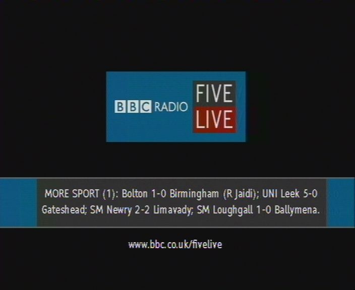 Radio: BBC Radio Five Live