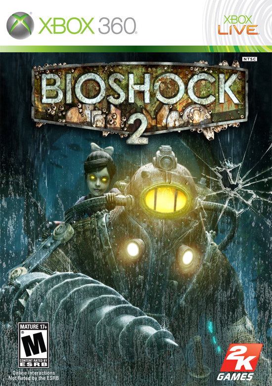 Déjà vu: The cover of 'BioShock 2'
