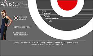 Aimster sued by music industry