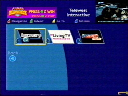 Telewest Broadband Active Digital - channels 2