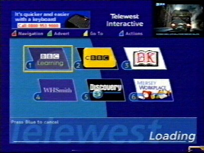 Telewest Broadband Active Digital - channels 3