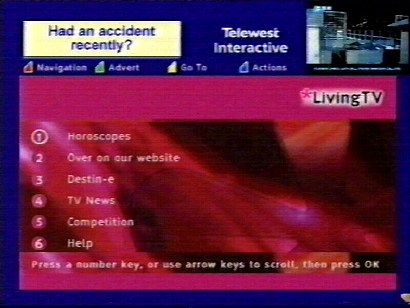 Telewest Broadband Active Digital - LivingTV