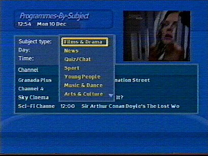 Telewest Broadband Active Digital - by subject