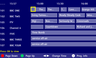 Telewest Broadband - new EPG