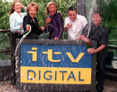 ITV Digital launch party