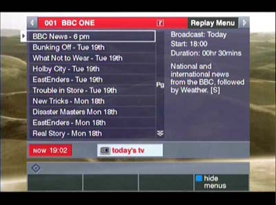 HomeChoice: Programme info