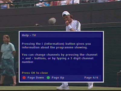 Telewest Broadband: 14 Help - TV p4