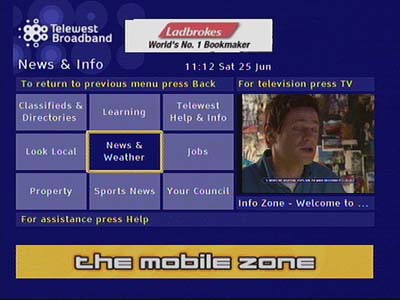 Telewest Broadband: 05 News and info